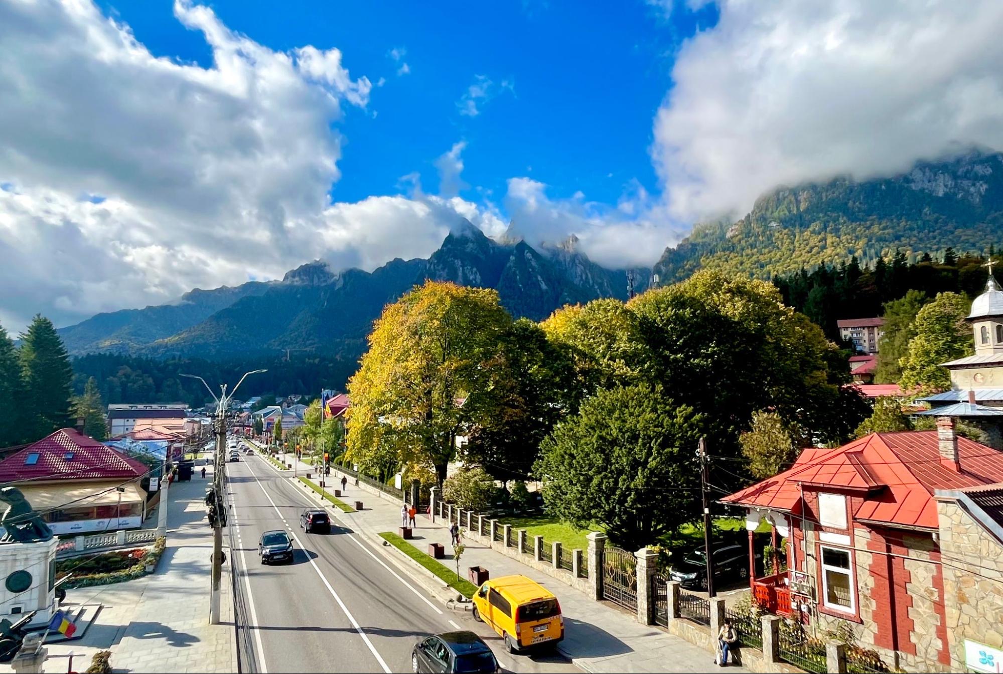 Busteni City Romania