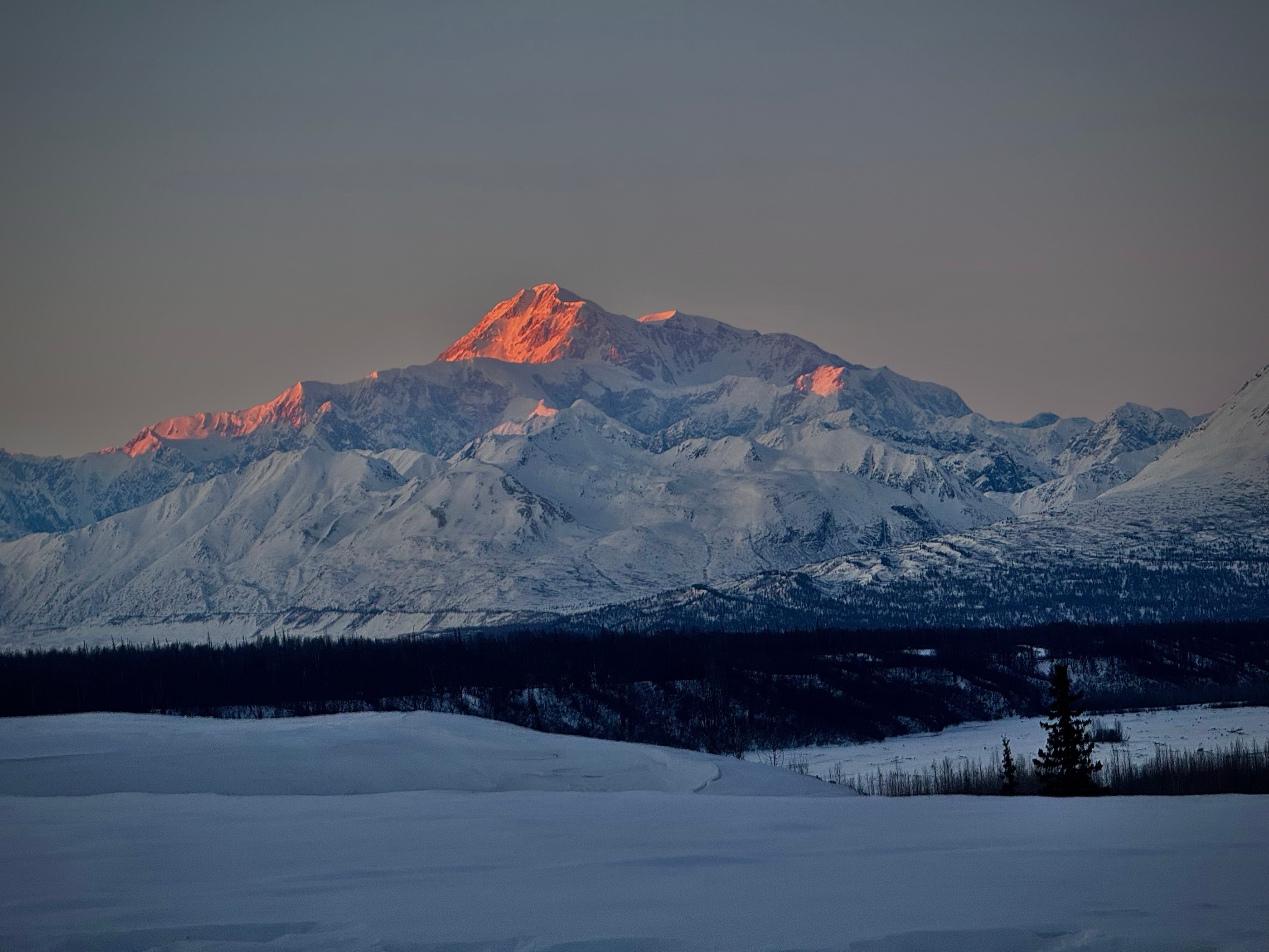 Mount Mckinley Alaska Dark Pyramid