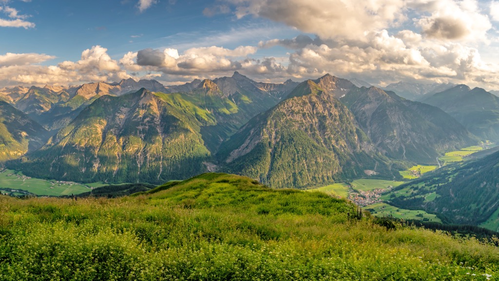 German Alps Mountains Bavarian Alps Backpacking History Peaks And