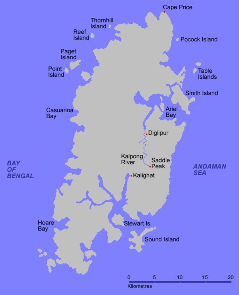 Andaman and Nicobar Islands Mountains