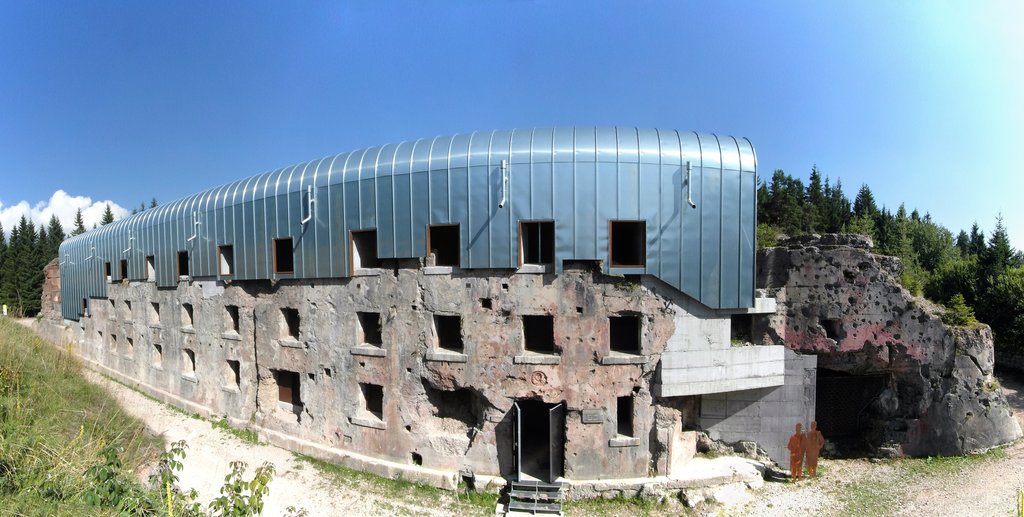 Obar fòrte - Forte Campo Luserna - Werk Lusern